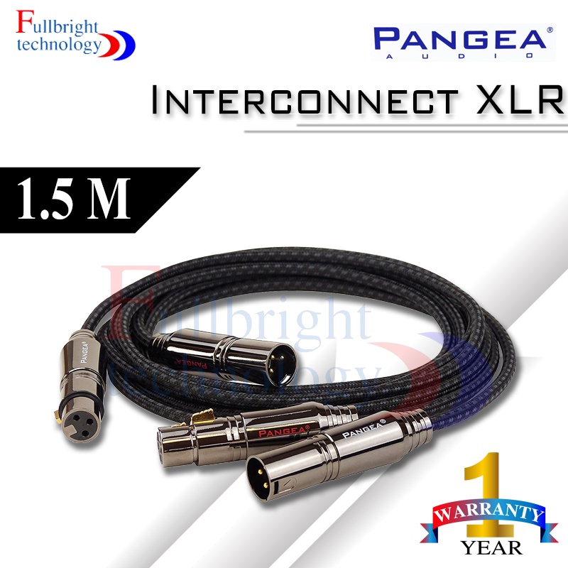 Pangea Audio True Balanced Interconnect XLR to XLR ของแท้ 1 กล่องมี 2 เส้น รับประกันศูนย์ไทย 1 ...