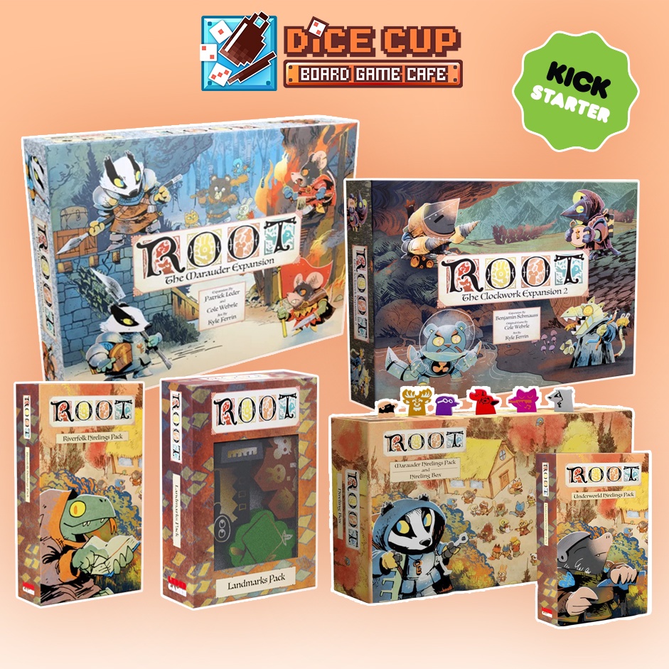 [ของแท้] Root: Marauder & More Hirelings & Clockwork 2 [All the New ...