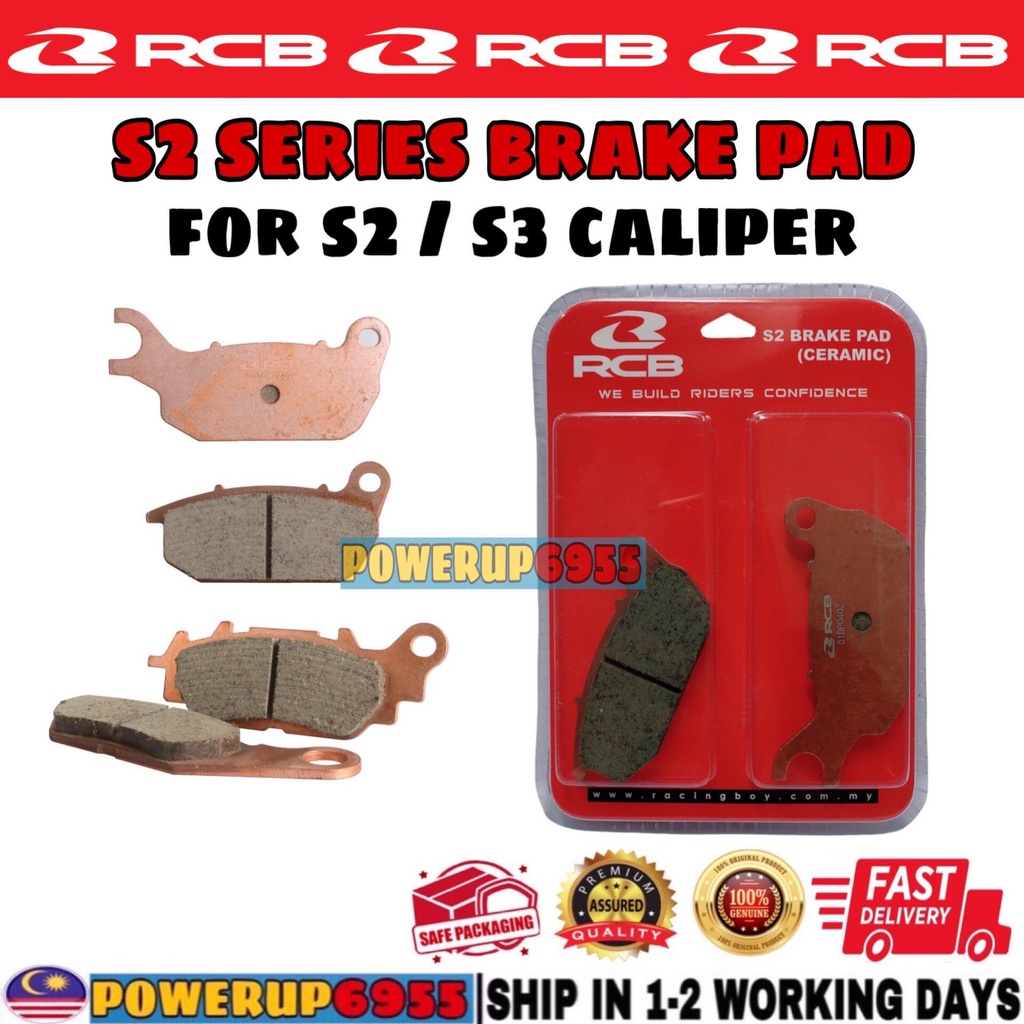 S2 S3 CALIPER RCB S2 SERIES แผ่นดิสก์เบรกเซรามิค สําหรับแข่งรถ | Shopee ...