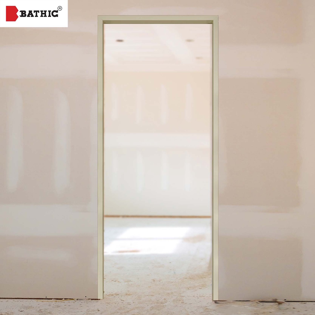 BATHIC วงกบพีวีซีบาธติค F *สำหรับติดแบบเปียก | Shopee Thailand