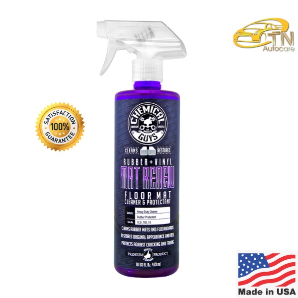Chemical Guys Mat ReNew Rubber + Vinyl Floor Mat Cleaner and Protectant ...