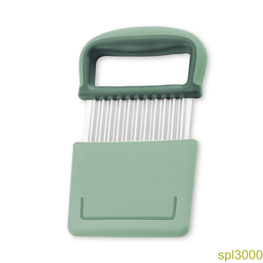 [spl]Potato Chopper Fruit Wavy Slicer with Handle Onion Cheese Crinkle ...