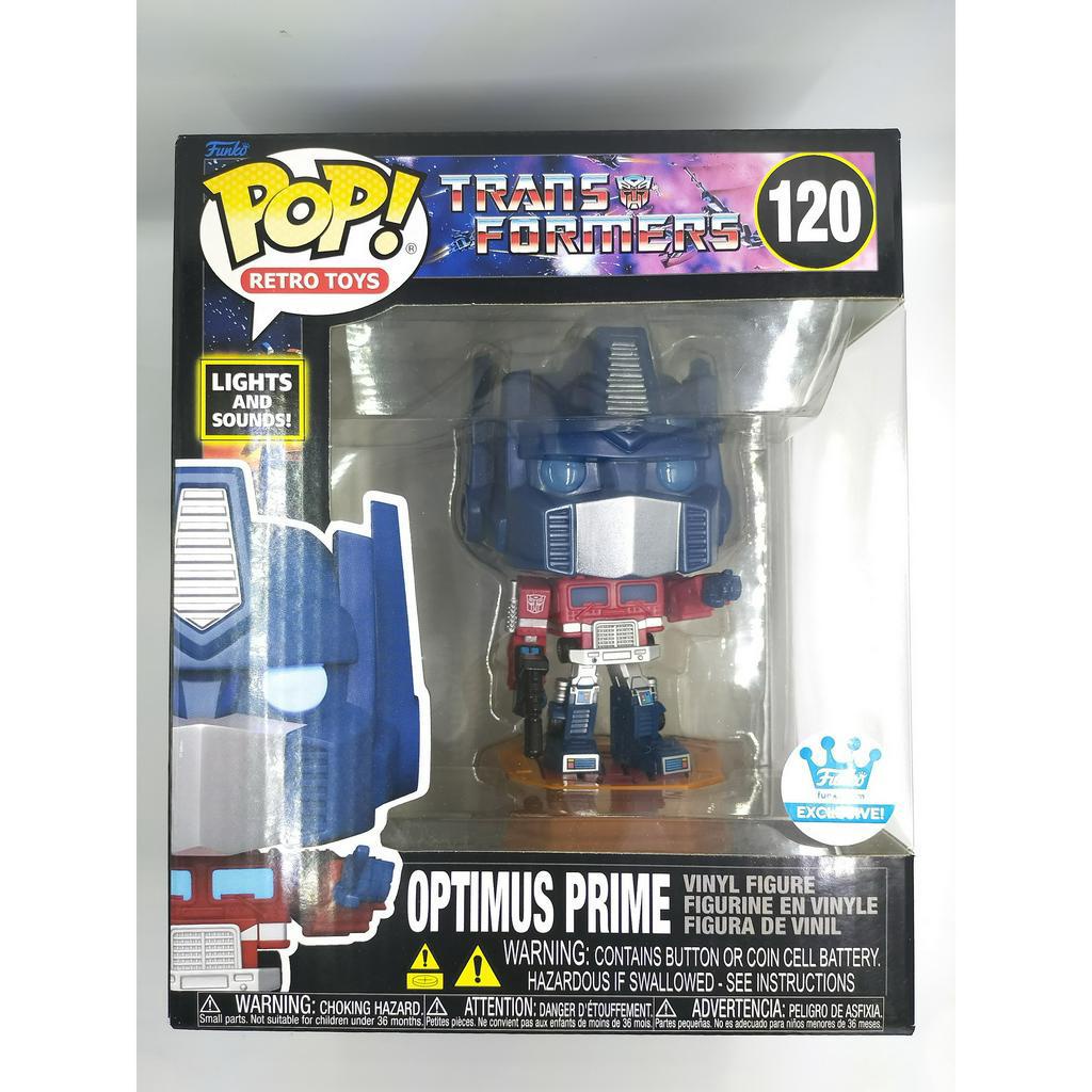 Funko Pop Transformers - Optimus Prime Lights & Sound [6 นิ้ว] #160 | Shopee Thailand