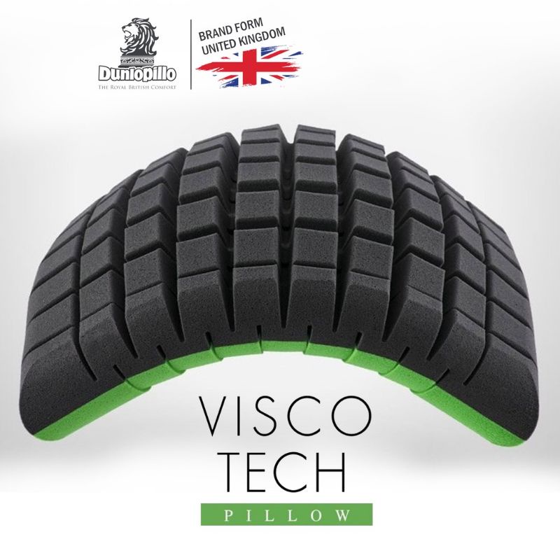 หมอนหนุนสุขภาพเมมโมรี่โฟม DUNLOPILLO VISCO TECH MEMORY FOAM | Shopee ...