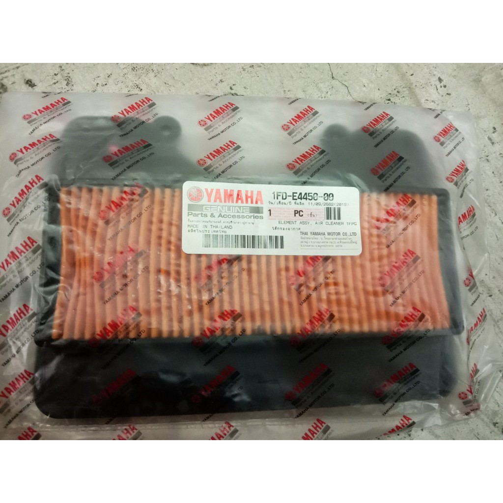 ไส้กรองอากาศ YAMAHA แท้ศูนย์ สำหรับ FINN, SPARK 115i (1FD-E4450-00) ของ ...