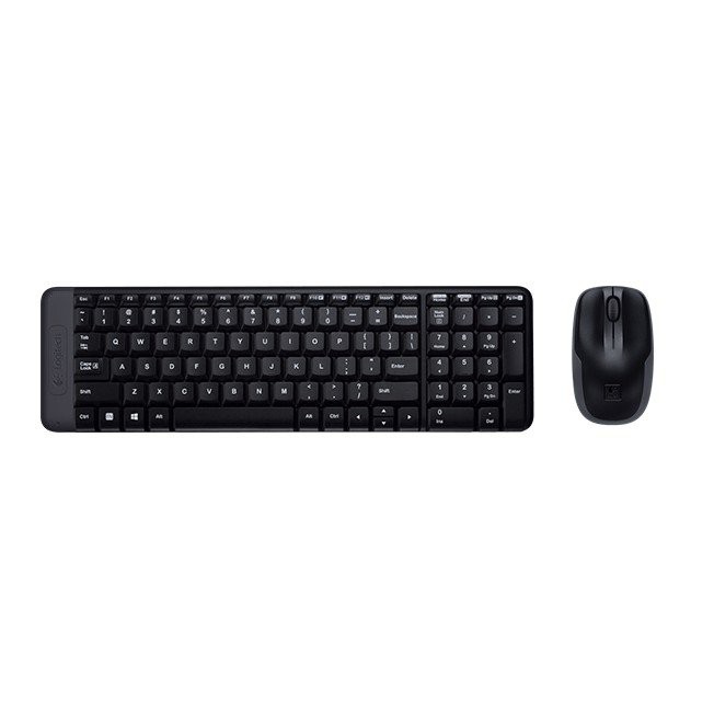 Logitech Wireless Combo MK220 Mini USB Receiver ชุดคีย์บอร์ดและเมาส์ไร้ ...