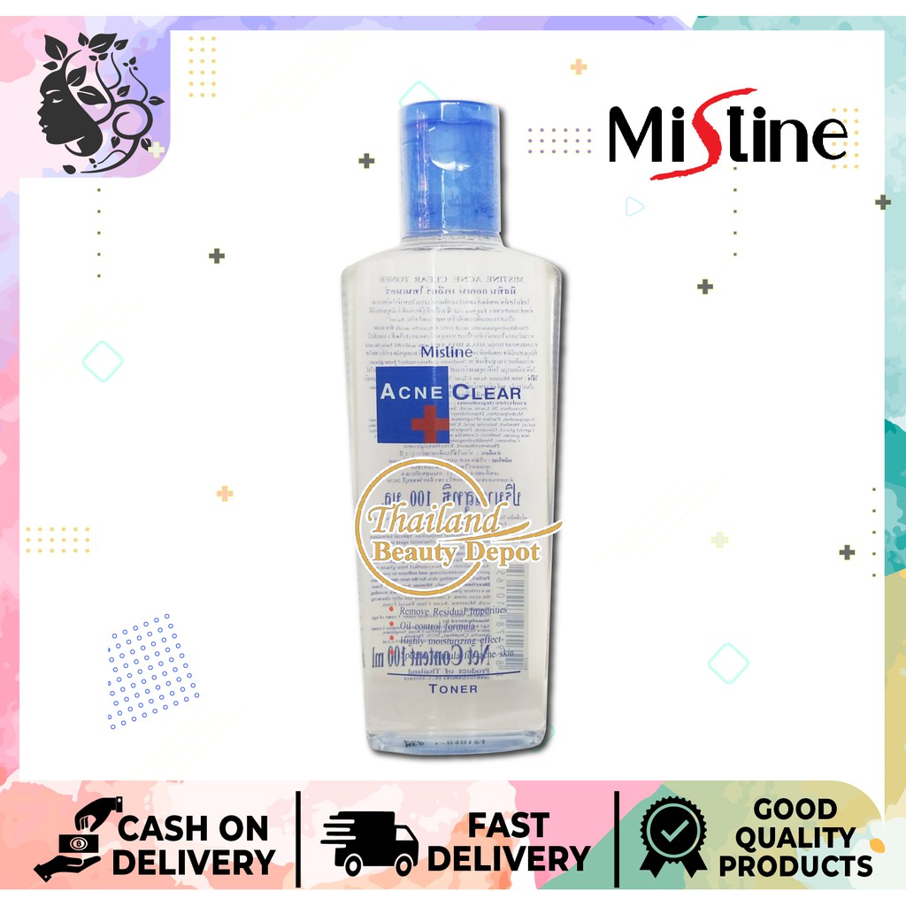 Mistine Acne Clear Toner 100ml | Shopee Thailand