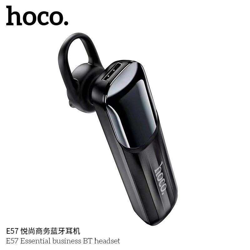 Hoco E57 Business Wireless Bluetooth Headset หูฟังไร้สาย หูฟังบลูทูธ แบบข้างเดียว | Shopee Thailand
