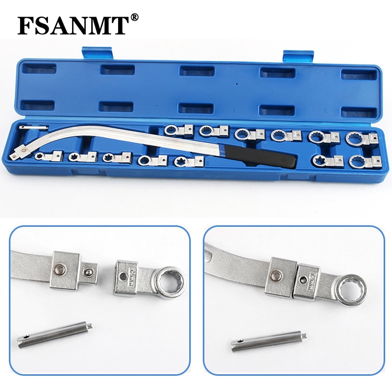 Multifunction 15 Sets Car Engine Belt Adjustment Wrench of Special ...