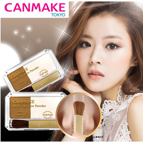 Canmake Nose Shadow Powder อุปกรณ์ทำเฉดดิ้งและไลท์ดั้ง ให้ดั้งโด่ง สวย ...