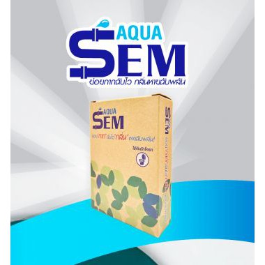AQUA SEM จุลินทรีย์ ย่อยกากของเสีย กลิ่น | Shopee Thailand