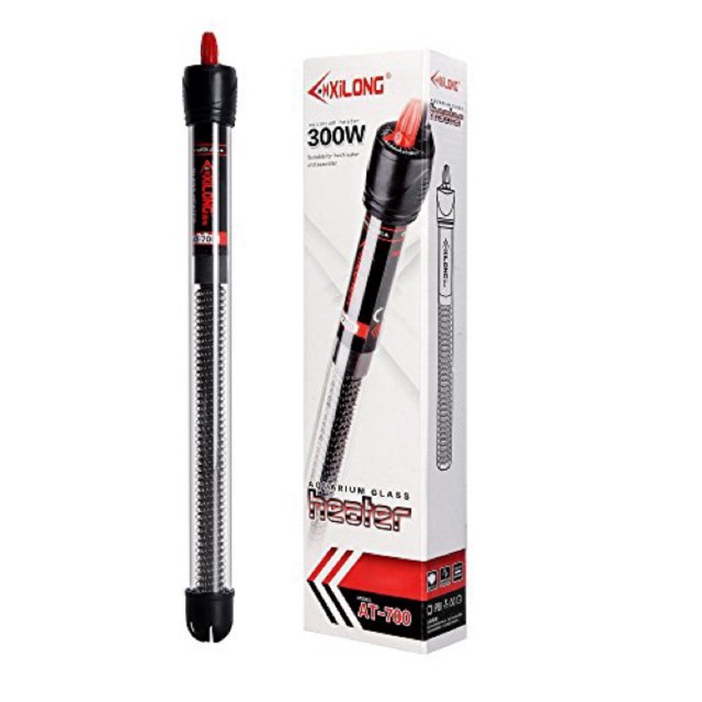 ฮีตเตอร์ตู้ปลา ที่ทำความร้อน Xilong Heater AT-700 25w / 50w / 100w / 200w / 300w ฮีตเตอร์แก้ว ...