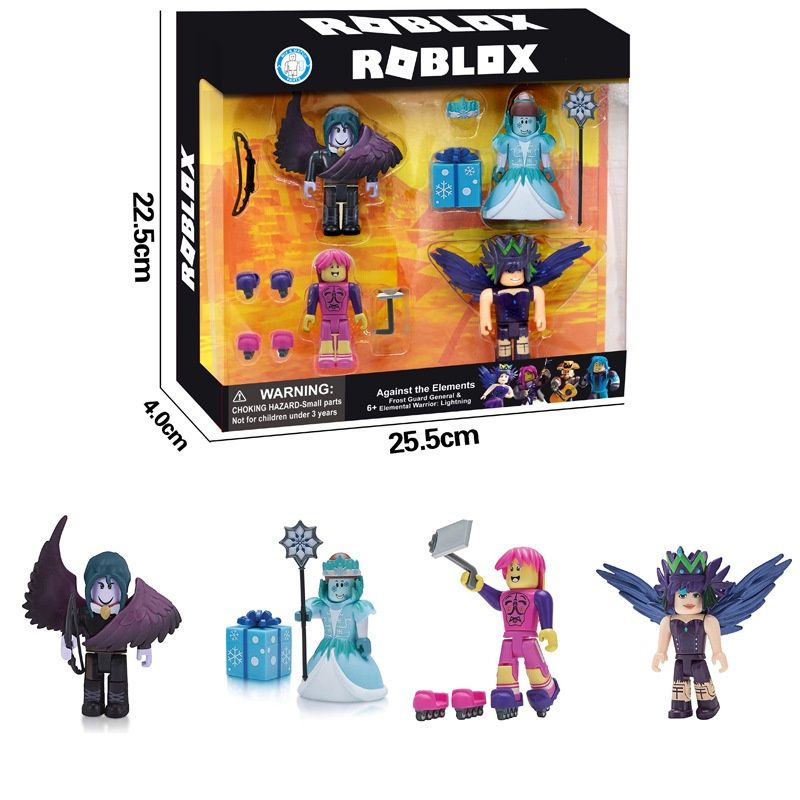 พร้อมส่ง💥 โมเดล Roblox ชุด#13 Black Magic จำนวน 4 ตัว มาพร้อม ...
