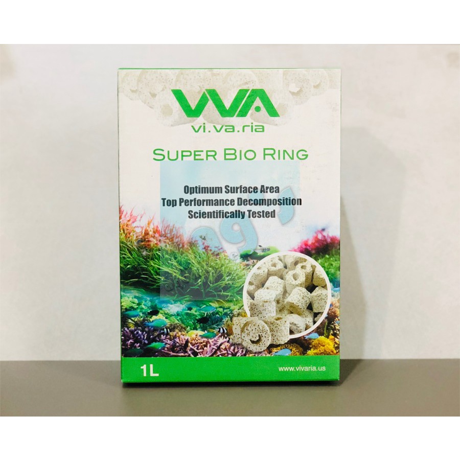 Vivaria Super Bio Ring 1L (สื่อแบคทีเรียน้ําเกลือสด) | Shopee Thailand