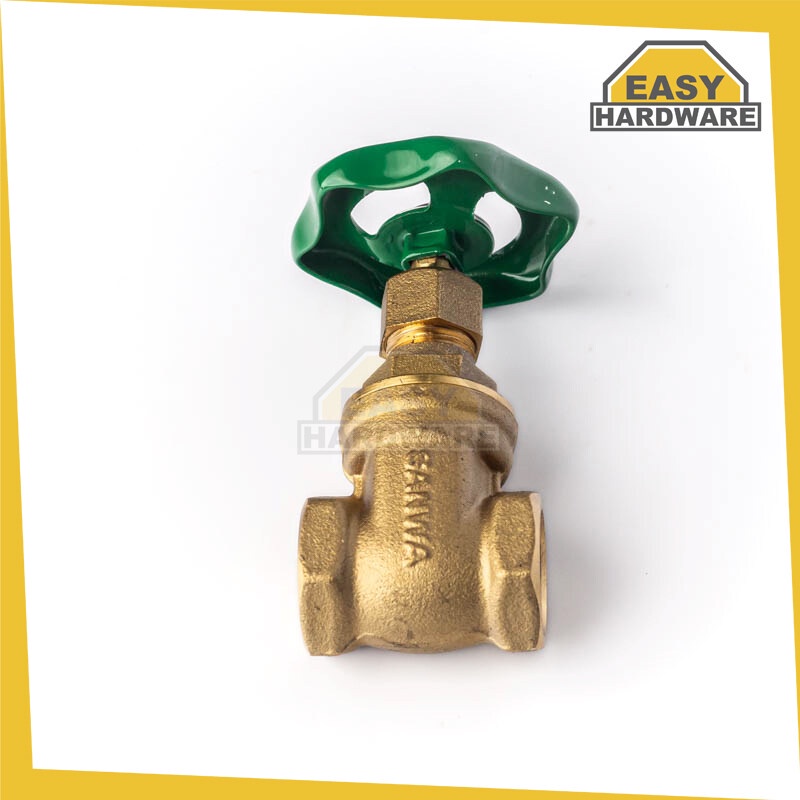 ประตูน้ำทองเหลือง ซันว่า SANWA GATE Valve Brass | Shopee Thailand