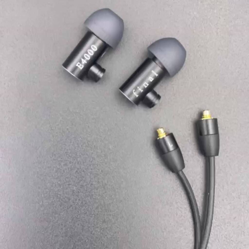 หูฟัง Final Audio E4000 mmcx โมดิฟายขั้ว mmcx บอดี้โลหะ เสียงร้องเด่น เสียงนุ่ม ฟังสบาย หูฟัง ...