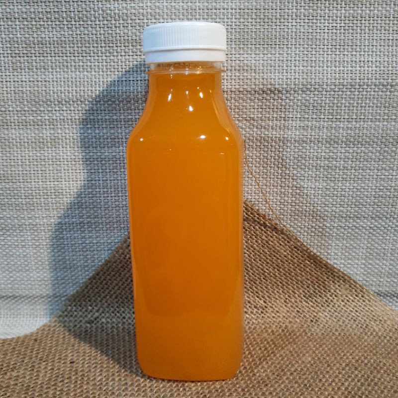 ขวดพลาสติก PET 300cc ทรงเหลี่ยมปากใหญ่ รุ่นหนา 150 ใบ/แพค พร้อมฝา | Shopee Thailand