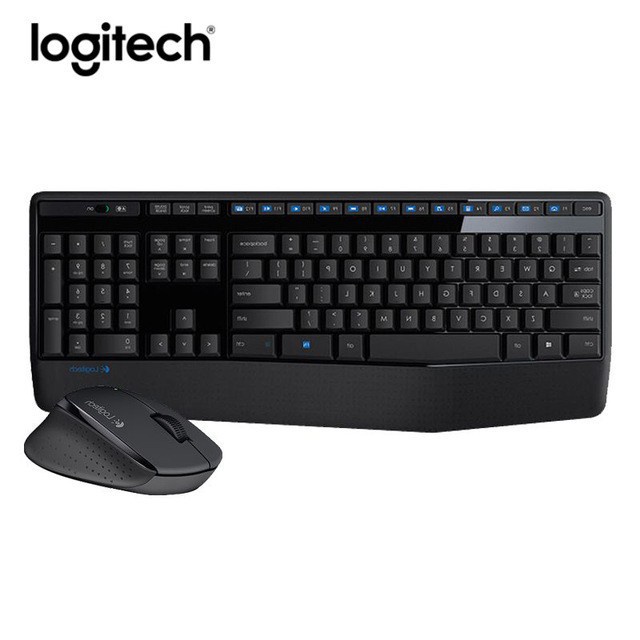 Logitech K345 คีย์บอร์ดไร้สายและเมาส์ Combo**ของแท้ รับประกัน1ปี ...