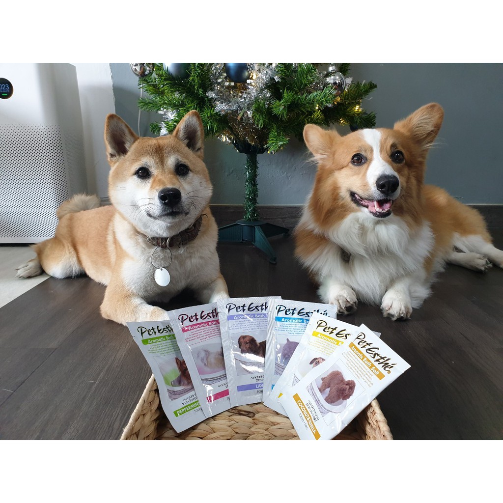 Pet Esthe เกลือสปาสัตว์เลี้ยง Aromatic Bath Salt 15g. มีให้เลือก 6 ...