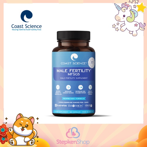 Coast Science Male Fertility MFSg5 - Sperm Count and Semen Booster ...