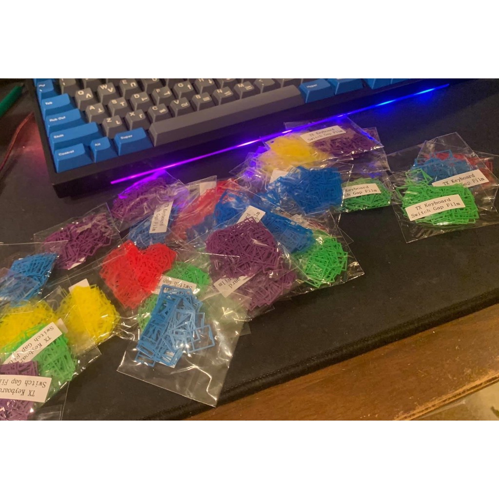 TX Switch Films (original 0.150mm) ฟิล์มใส่สวิทช์คีย์บอร์ดหลากสี ทำให้ ...