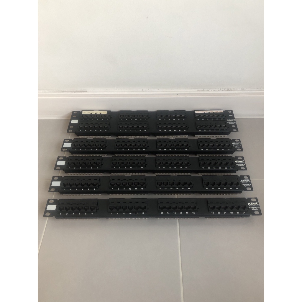 Patch Panel 48 Port และ 24 Port | Shopee Thailand