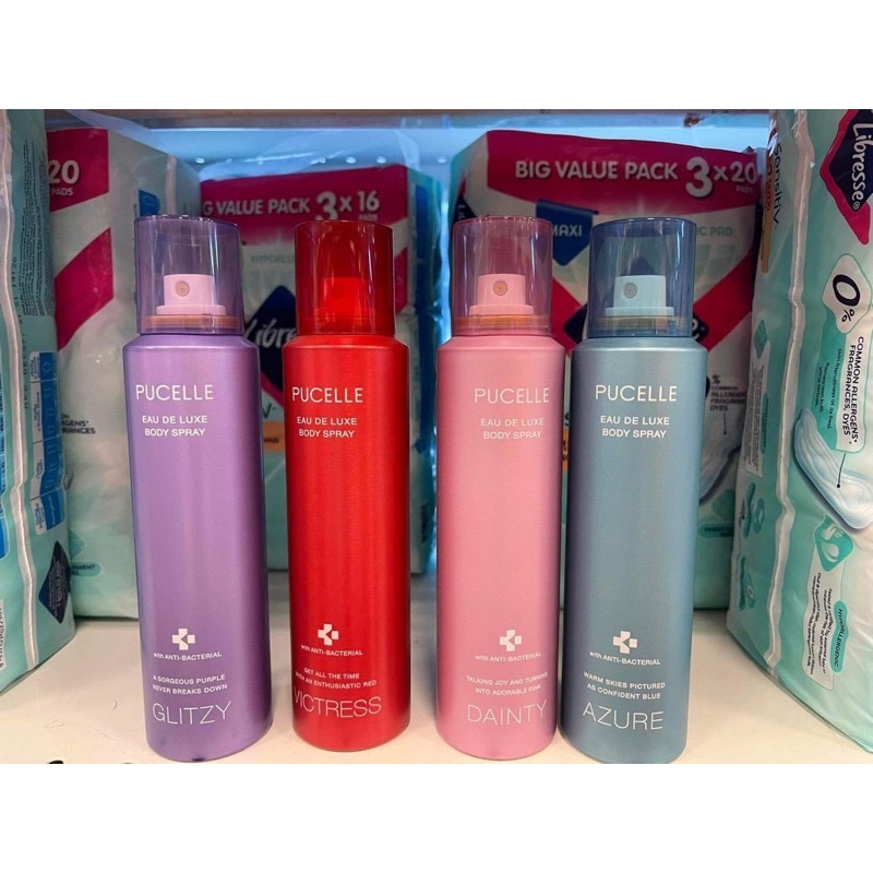 น้ำหอม Pucelle Eau De Luxe Body Spray 150ml | Shopee Thailand