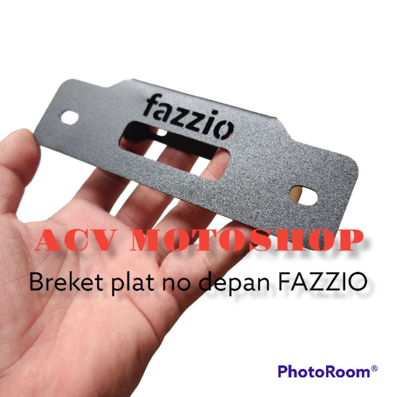 Fazzio Number Plate Bracket หนา Fazzio Number Plate Holder | Shopee ...