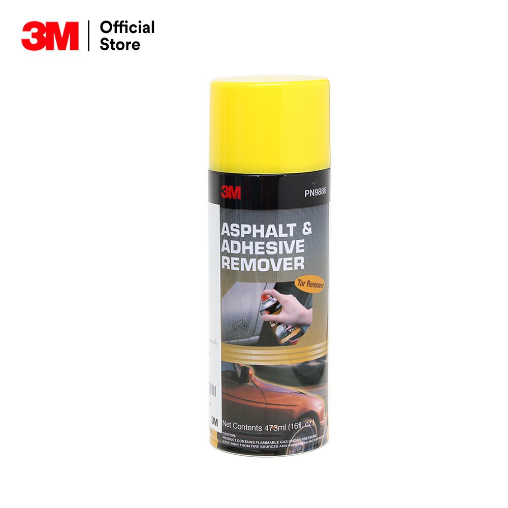 3M Asphalt Adhesive Remover ผลิตภัณฑ์ ลบคราบยางมะตอย ขนาด 473ml ของแท้ ...