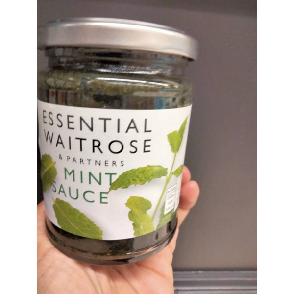 Essential Waitrose Mint Sauce ซอสมิ้นท์ สาหรับ เนื้อแกะ เวทโทรส 275 ...