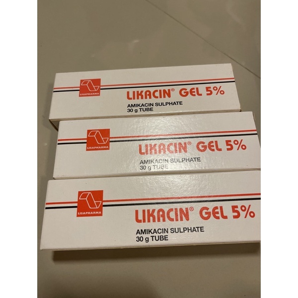 Likacin gel 5% ขนาด 30 กรัม | Shopee Thailand