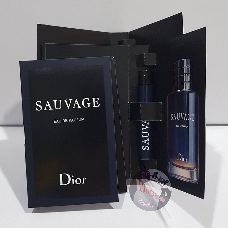 กลิ่นหล่อมากๆ อ่อนโยนแต่ดูเข้มมีพลัง น้ำหอม Christian Dior Sauvage edp. ขนาดทดลอง ของแท้ 100% ...