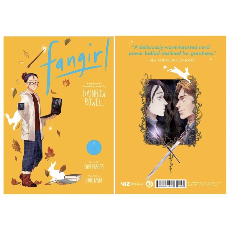 [English] Fangirl (Individual) volume 1&2 English comic | Shopee Thailand
