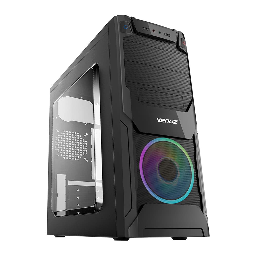 CASE (เคสเกมมิ่ง) VENUZ ATX Computer Case VC302 RGB | Shopee Thailand