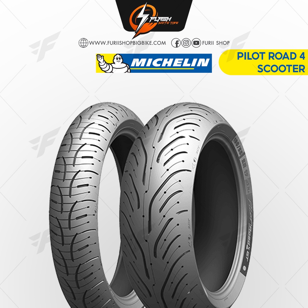 MICHELIN : PILOT ROAD 4 SCOOTER | Shopee Thailand
