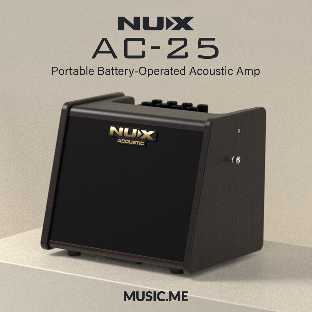แอมป์อคูสติก Nux AC-25 Stageman I ผ่อน0% นาน10เดือน | Shopee Thailand