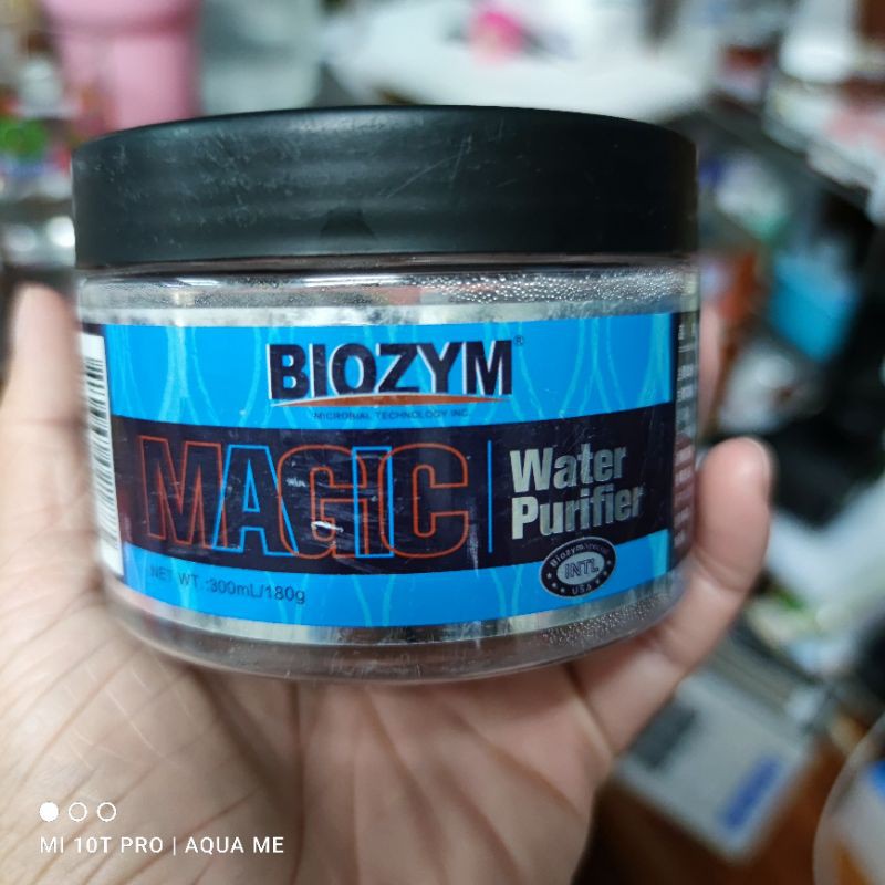 BIOZYM Magic Water Purifier แก้ปัญหาน้ำเหลือง ดูดสีจากไม้ จากดินที่ ...