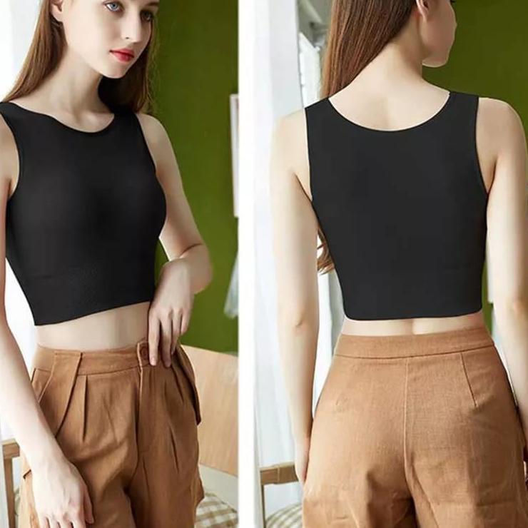 เซบูuu.. Vbras Offical Shop BR13 BH/Bra Bralette แฟชั่นชุดชั้นในสตรี Crop Tanktop Push Up Bra ...