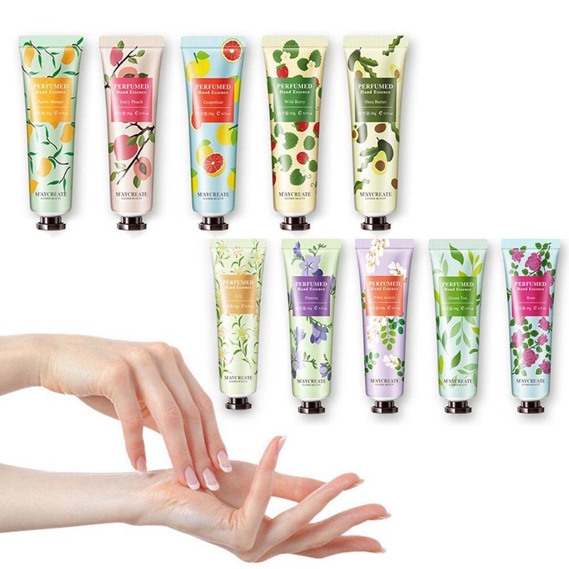 F01 ครีมทามือ Maycreate hand cream จากออร์แกนิค สกัดจากธรรมชาติ กลิ่น ...