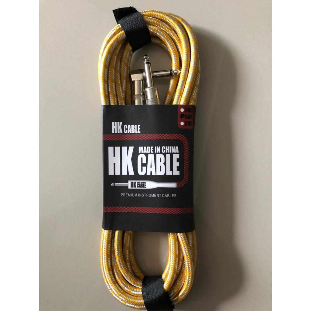 สายแจ็คกีต้าร์HK-cableอย่างดียาว3-เมตร | Shopee Thailand