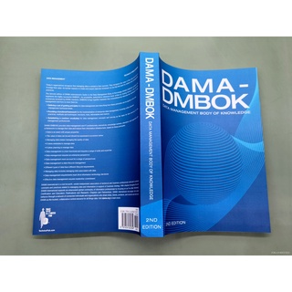 Dama-Dmbok : data management body of knowledge 2 English book หนังสือ ...