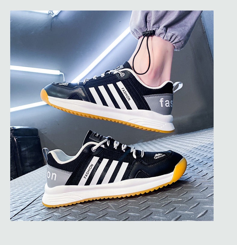 RENBEN ใหม่ผู้ชายกีฬารองเท้าหนาแต่เพียงผู้เดียวตาข่ายระบายอากาศรองเท้า ...