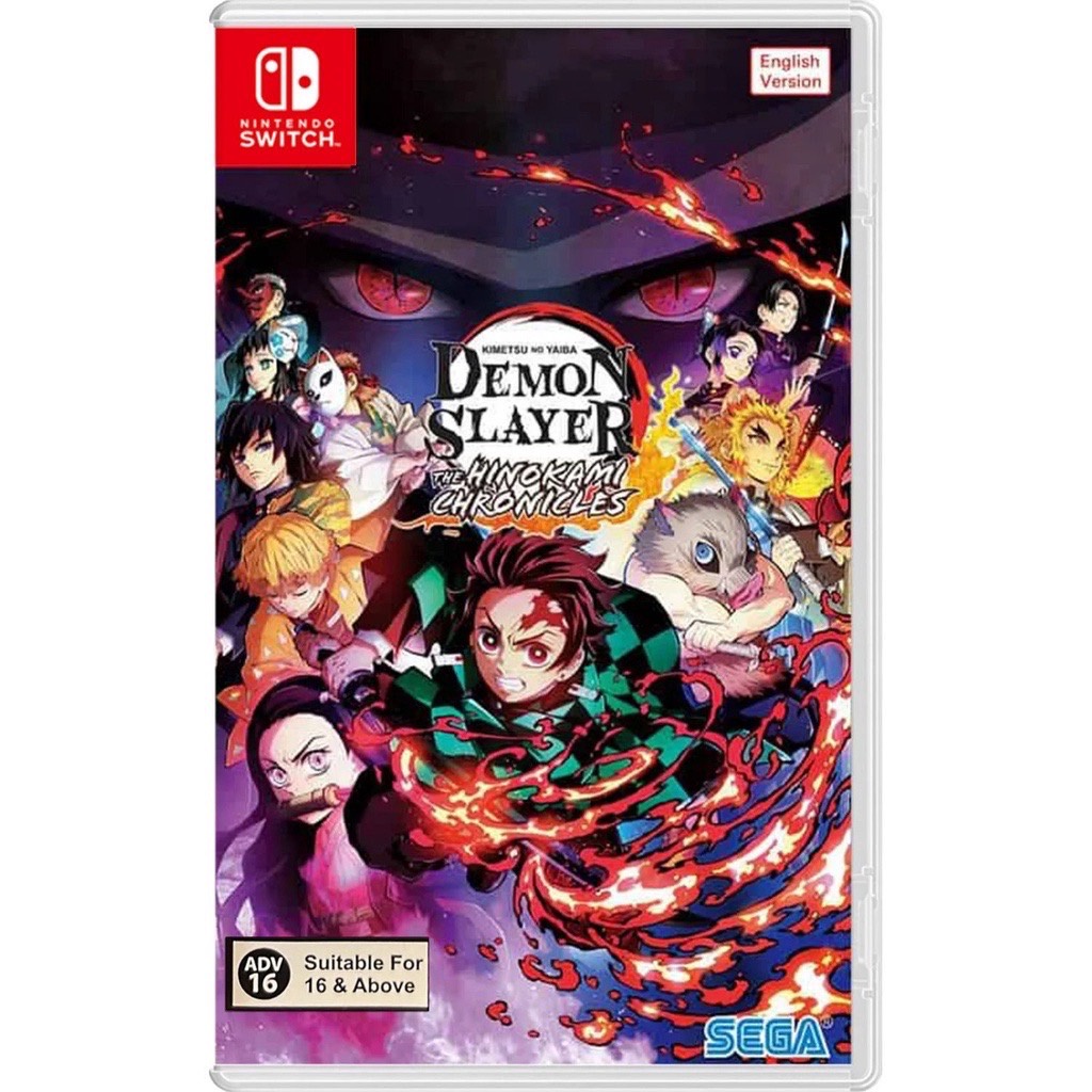 NSW DEMON SLAYER: KIMETSU NO YAIBA - HINOKAMI KEPPUUTAN Nintendo Switch ...