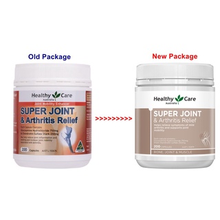 Healthy Care Super Joint & Arthritis Relief 200 Capsules Exp.04/2025 ...