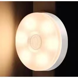 โคมไฟหัวเตียง 0.6W LED โคมไฟ ยึดผนังด้วยแม่เหล็ก LED Button night light ...