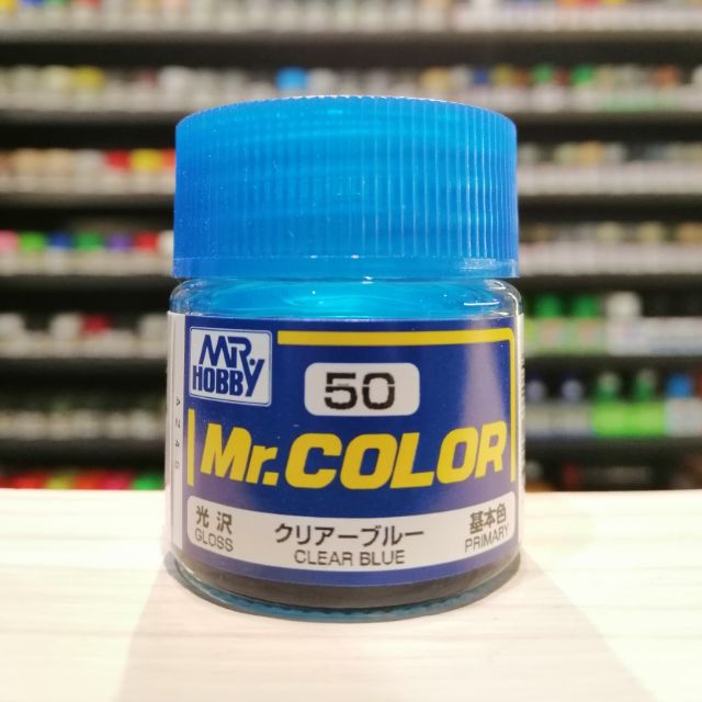 สี Mr.COLOR no.50 CLEAR BLUE @ INTOYS KORAT | Shopee Thailand