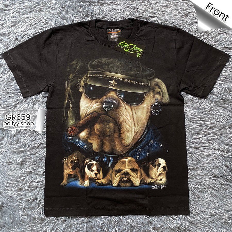 Rock Chang เสื้อยืดผู้ชายแฟชั่น เรืองแสงได้ พิมพ์ภาพกราฟฟิกหน้า-หลัง ...