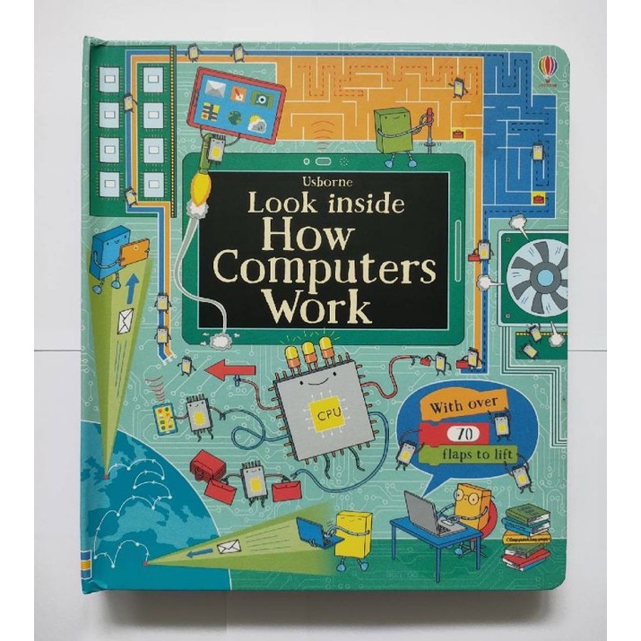 "Usborne Look Inside How Computers Work" หนังสือที่พูดถึงคอมพิวเตอร์ ...
