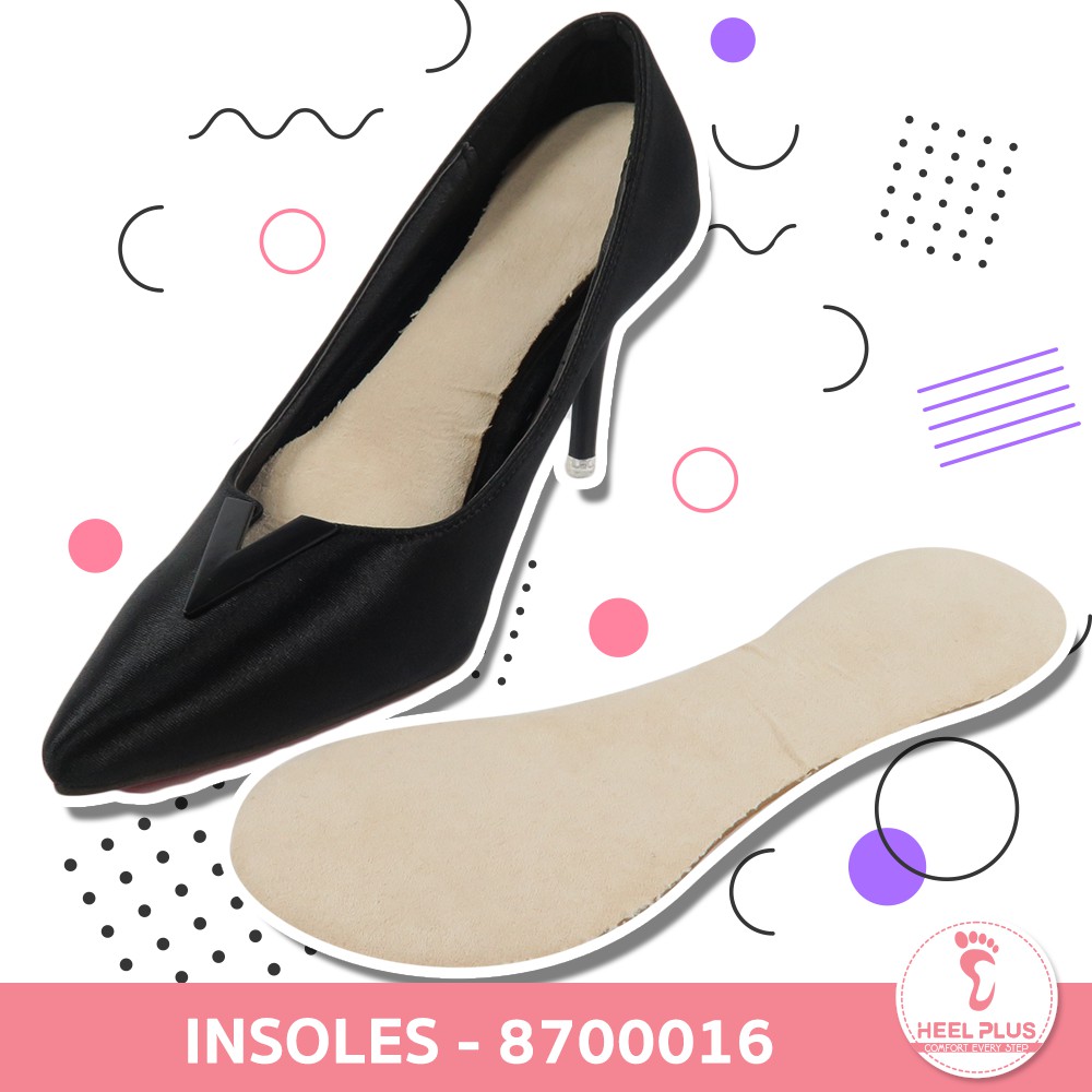 Heelplus แผ่นเจลรองฝ่าเท้า แบบมีกาว No.16 | Shopee Thailand
