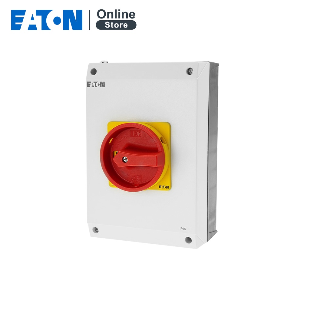 EATON P3-63/I4/SVB Main disconnect switch 3P 63A Surface mounting IP65, สวิตช์ตัดวงจรไฟ แบบบิด ...